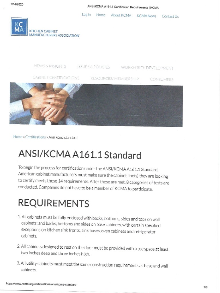 2020-01-14 - 151904 - Norma Ansi-Kcma A161.1 PDF | PDF