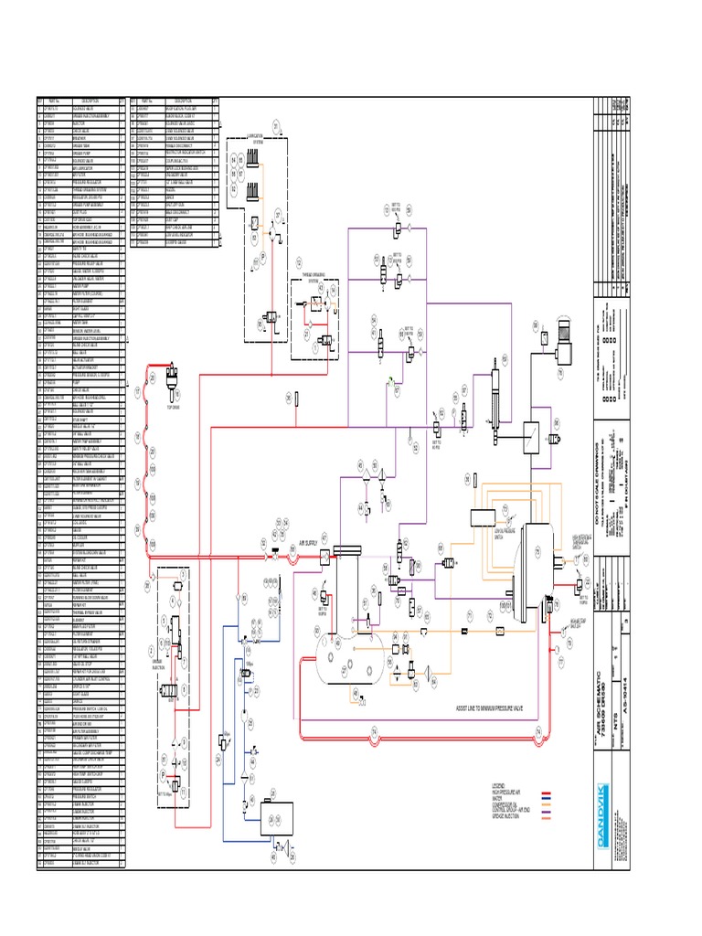 Air Schematic | PDF | Valve | Liquids