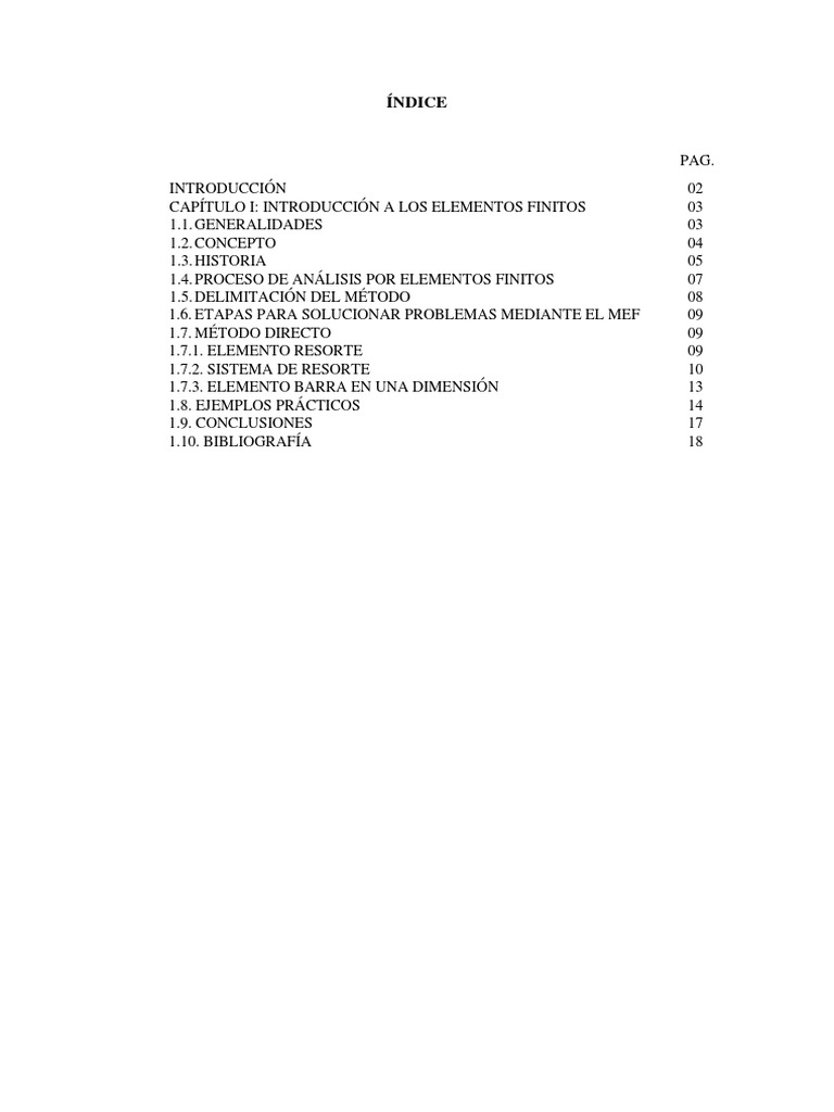 Introducción A Los Elementos Finitos | PDF | Método de elementos ...