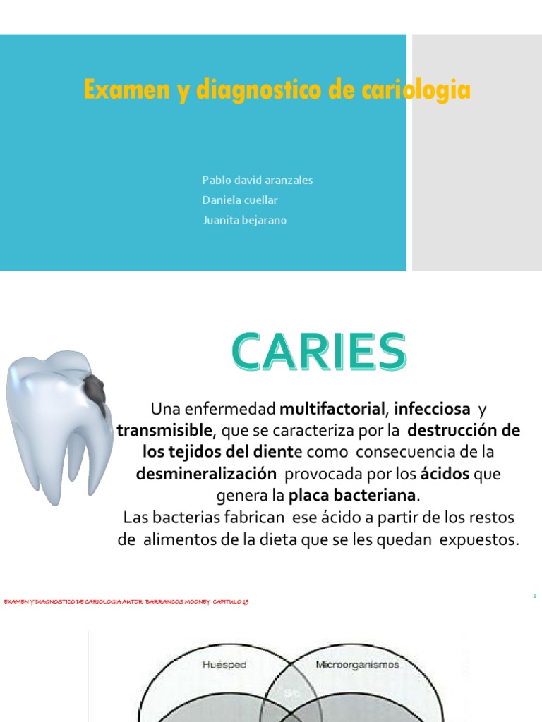 Diagnóstico de Caries Dental en Cariología | PDF | Odontología ...