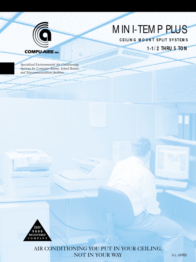 Mini Temp Plus Brochure.c | PDF | Air Conditioning | Heat Transfer