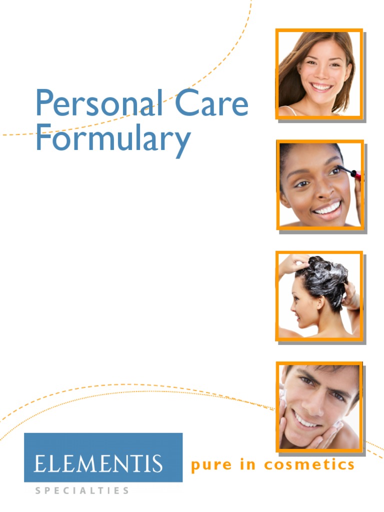 ElementisPersonalCareFormulary PDF | PDF | Glycerol | Cosmetics