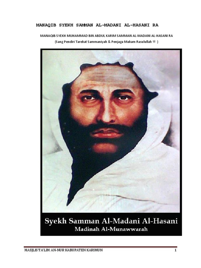 Manaqib Syekh Samman Al | PDF
