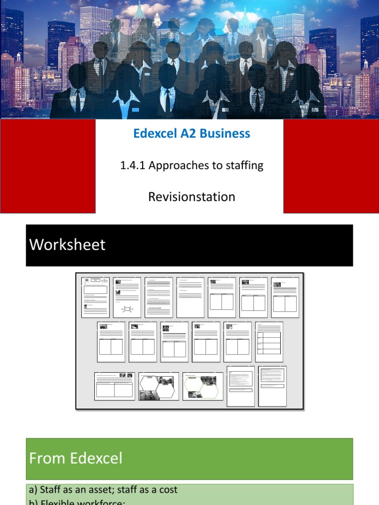Approaches to Staffing in A2 Business | PDF | Temporary Work | Employment