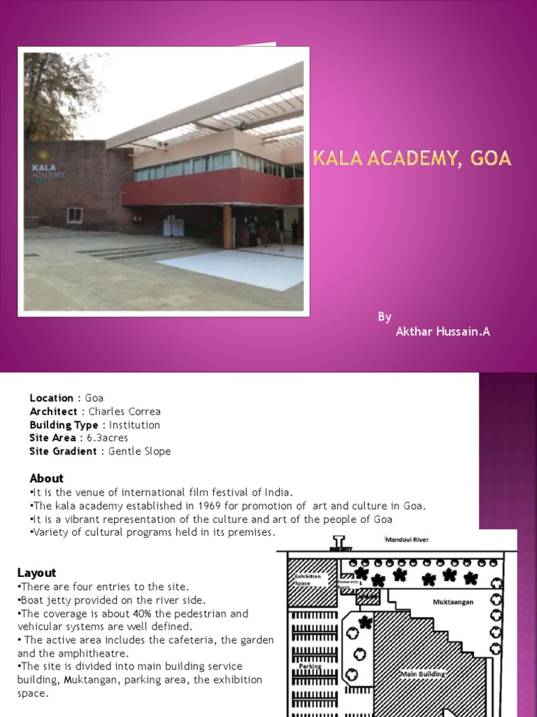 Kalaacademygoa1 160807064934 | PDF | Buildings And Structures | Theatre