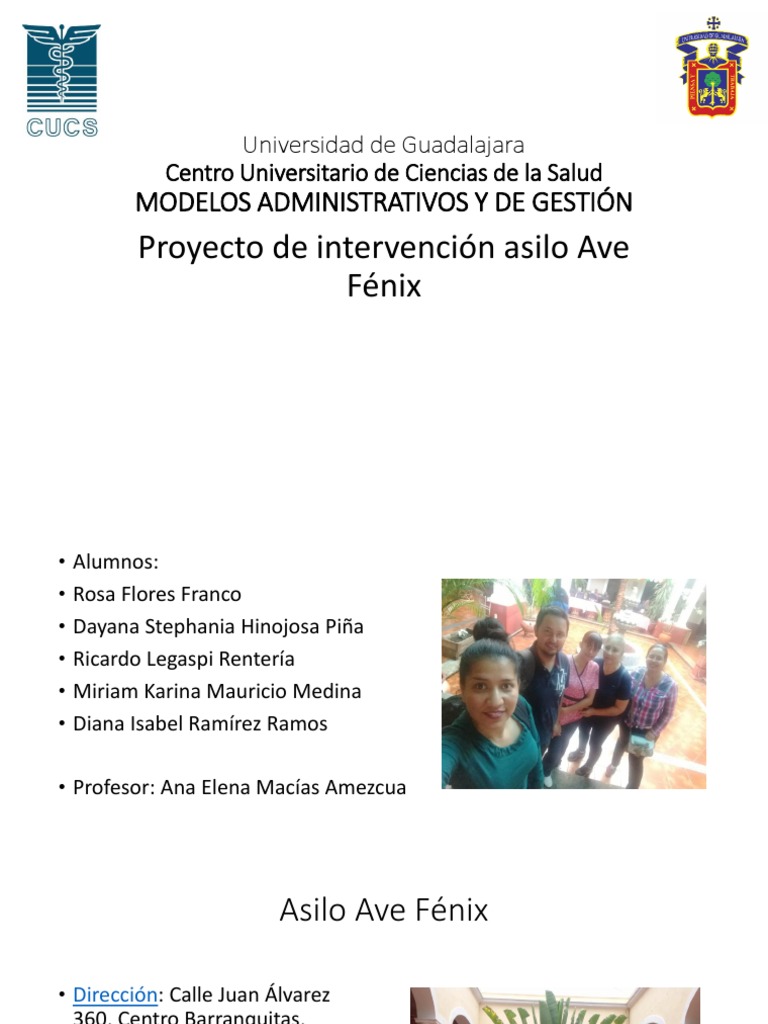 Proyecto de Intervención en Asilo | PDF | Enfermería | Medicamentos con receta