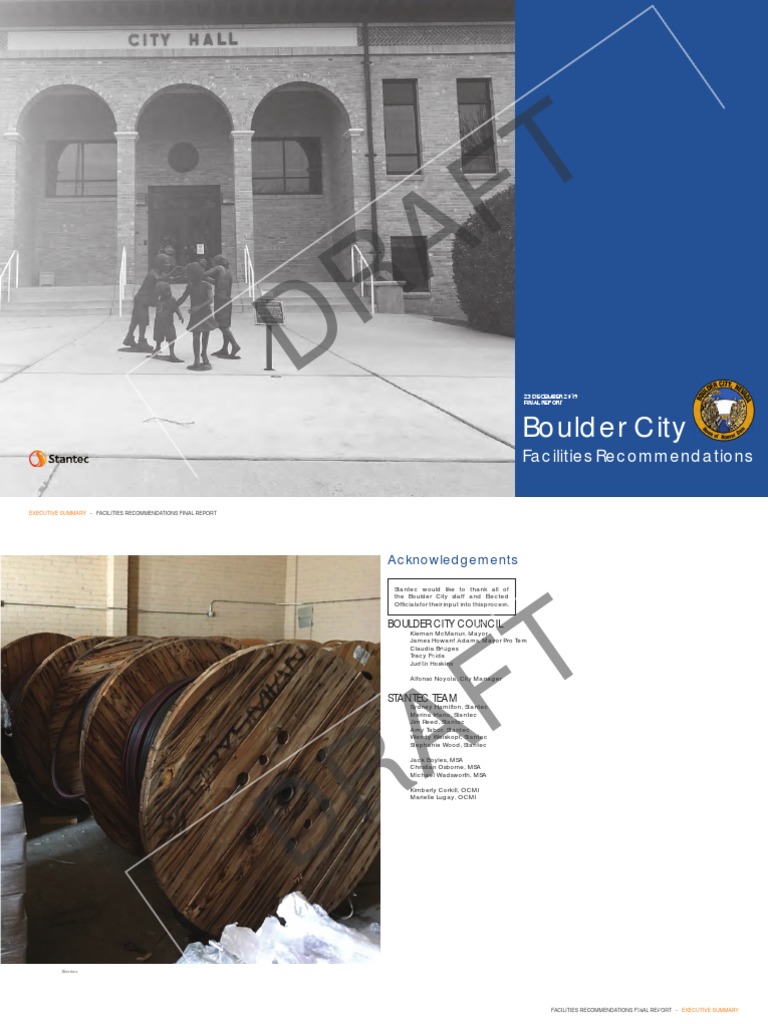 Stantec Facilities Draft Report | PDF | Accessibility | Public Toilet