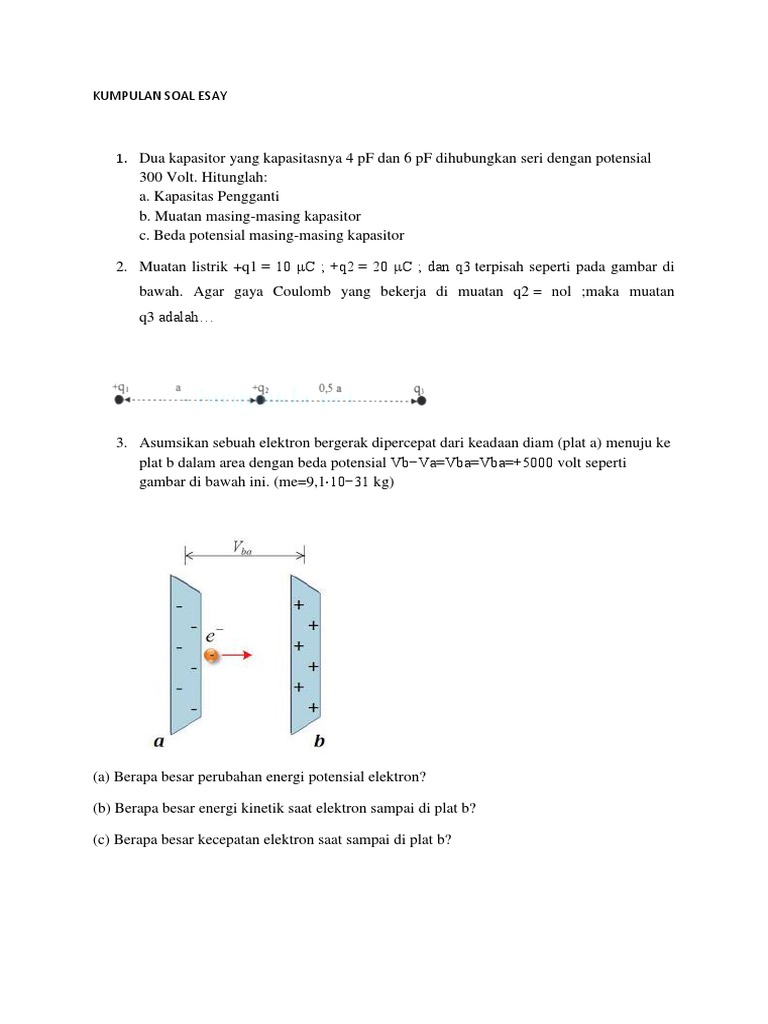 Kumpulan Soal Esay | PDF