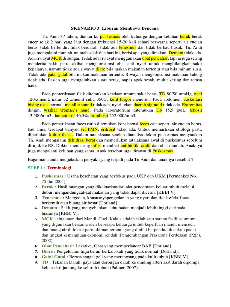 Tutorial Modul 3 Blok 2.4 | PDF