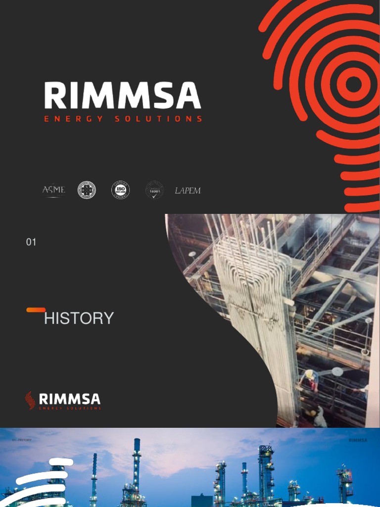 Presentación Corporativa RIMMSA-MANUFACTURA - ENG | PDF | Boiler ...