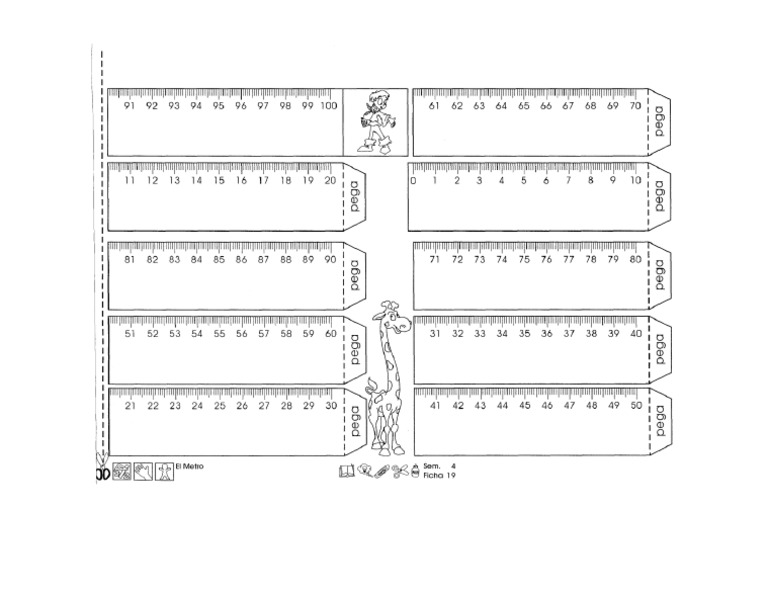 Regla Recortable | PDF