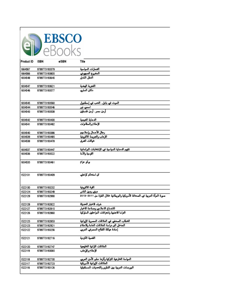 Ebook Arabic Collection | PDF