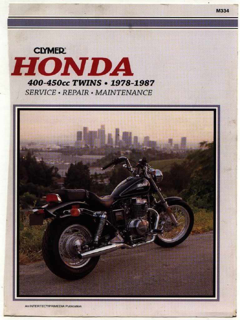 Honda CM450 CM500 Twins 1978-1987 Clymer Service Manual PDF | PDF