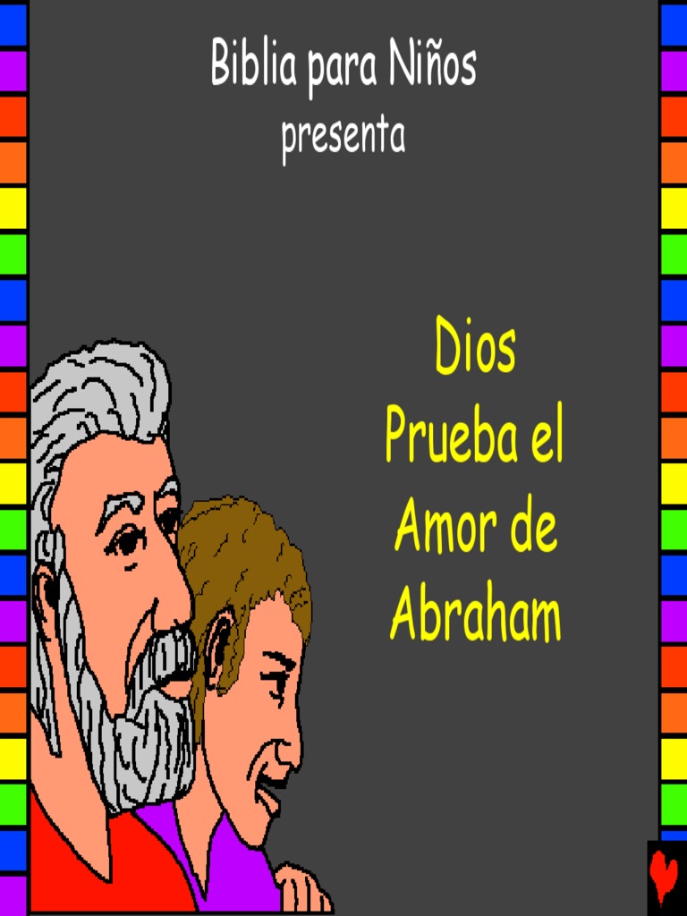 5.dios Prueba El Amor de Abraham (Genesis 22-24) | PDF | Abrahán | Isaac