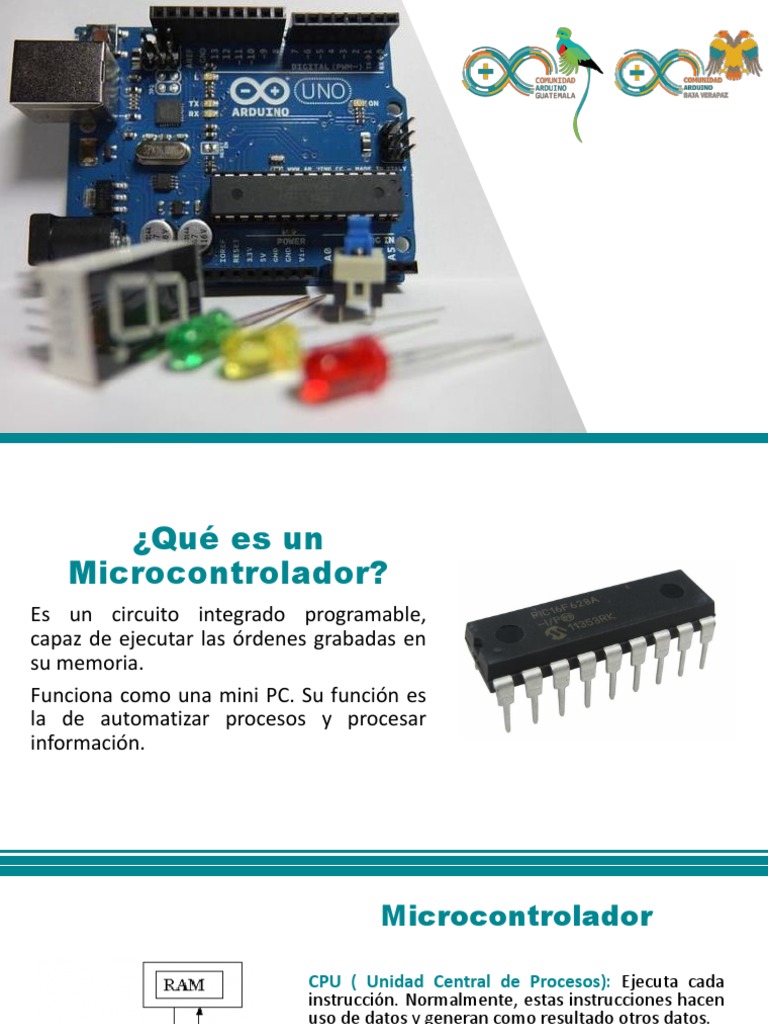 AD Presentacion | PDF | Arduino | Microcontrolador