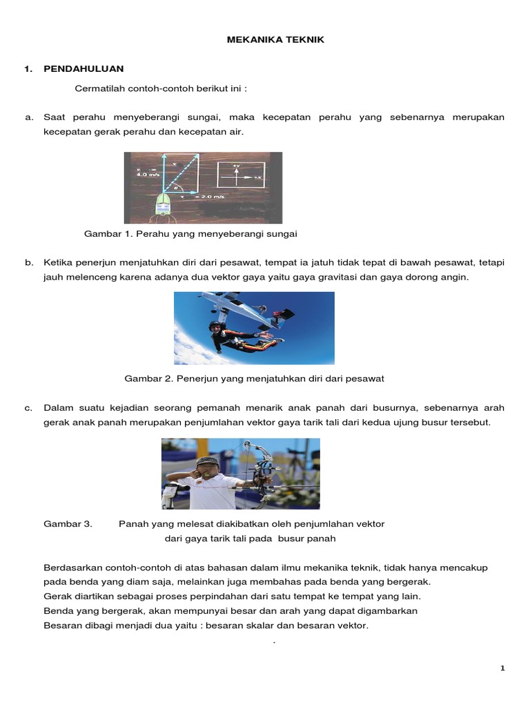 MATERI MEKANIKA KLS X TPM Ganjil 2016 | PDF | Metode & Bahan Ajar | Sains & Matematika