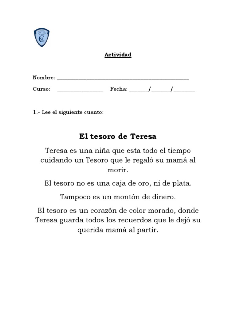 El Tesoro de Teresa | PDF