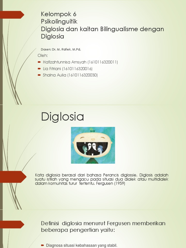 Sosiolingistik Kelompok 6 | PDF