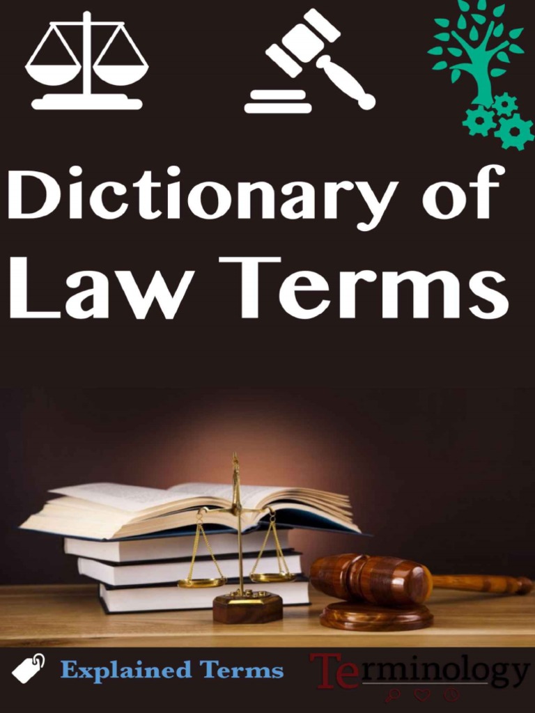Dictionary of Law Terminology - Nodrm | PDF | Bail | Law Of Agency