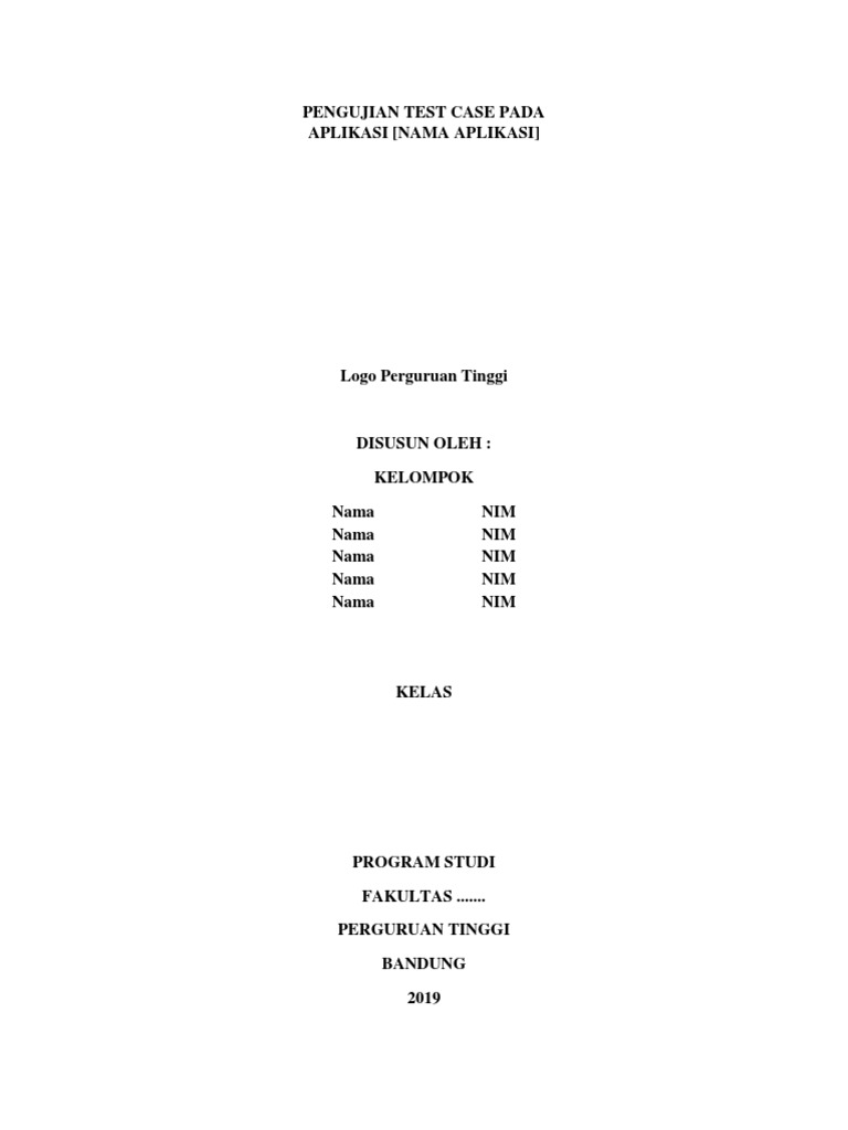 Pengujian Test Case Aplikasi TIX ID | PDF | Bisnis