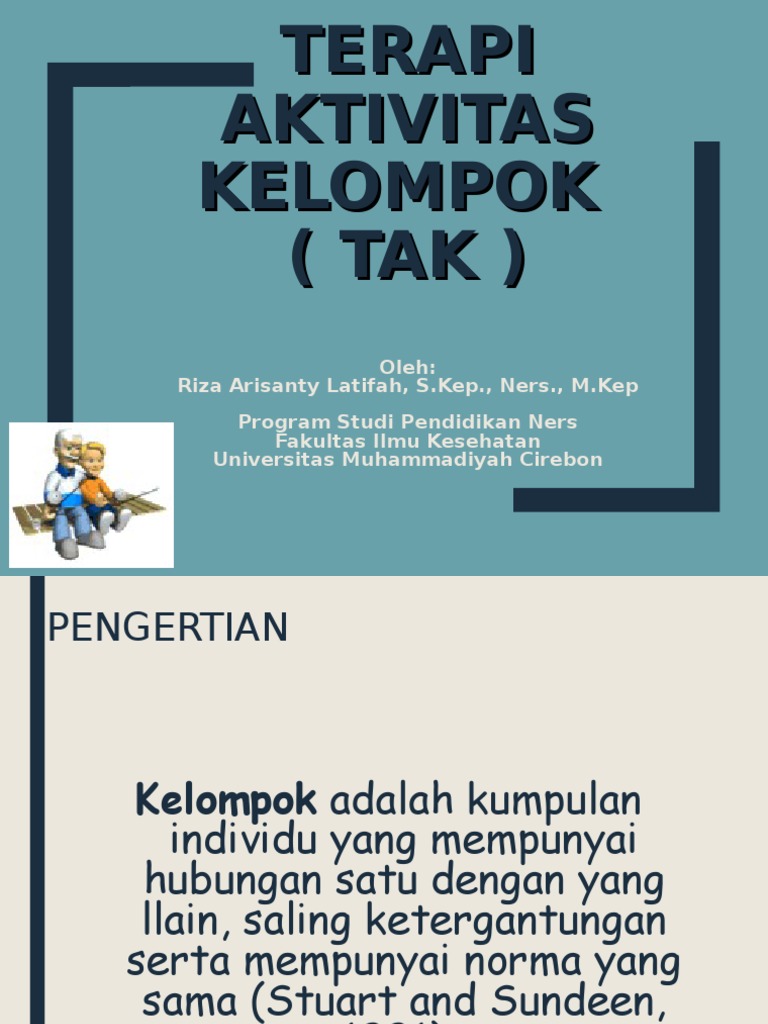 Terapi Aktivitas Kelompok | PDF