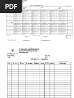Form Ritase | PDF | Mining | Heavy Industry