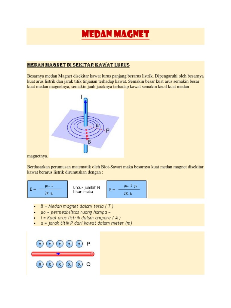 Fisika - Medan Magnet | PDF