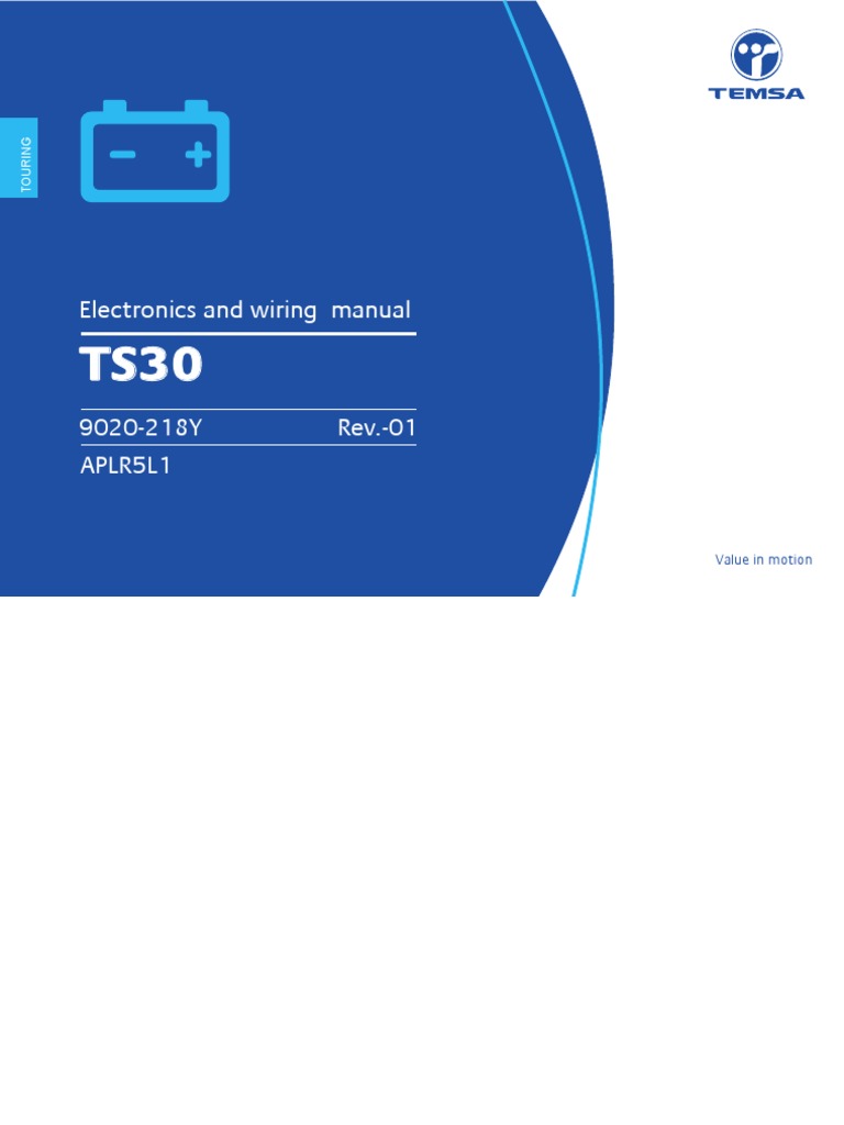 2013 Temsa TS30 Electrical Systems Manual Part 1 PDF | PDF | Switch | Electrical Connector