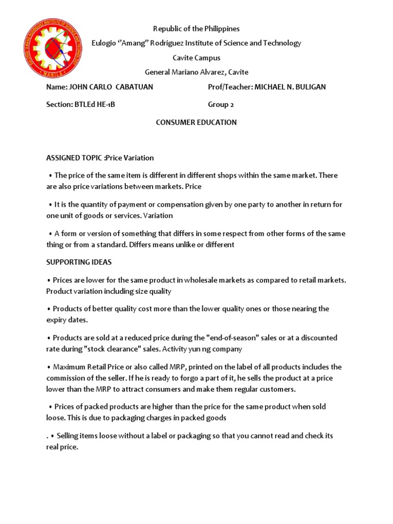 Problem Faced by The Consumer and Its Solutions Group 2 | PDF | Black ...
