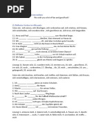 Pronominaladverbien Übungen | PDF