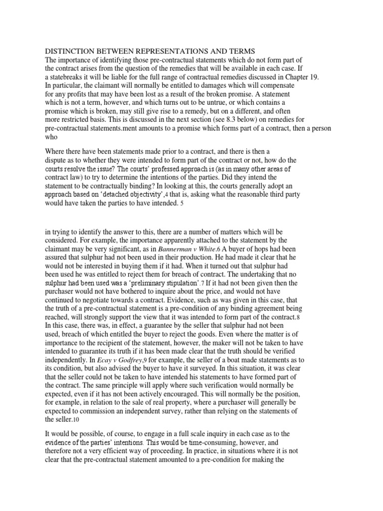 Distinction Between Representations and Terms | PDF | Social ...