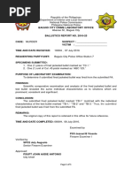 CSI Form 1 First Responders Form | PDF | Crime Scene | Forensic Science