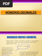 Decimales: Finitos e Infinitos | PDF