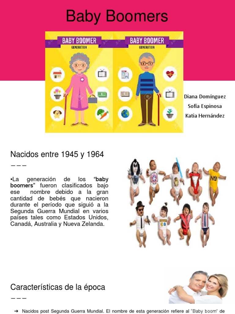 Características de la Generación Baby Boomer | PDF | Hippie | Baby Boomers