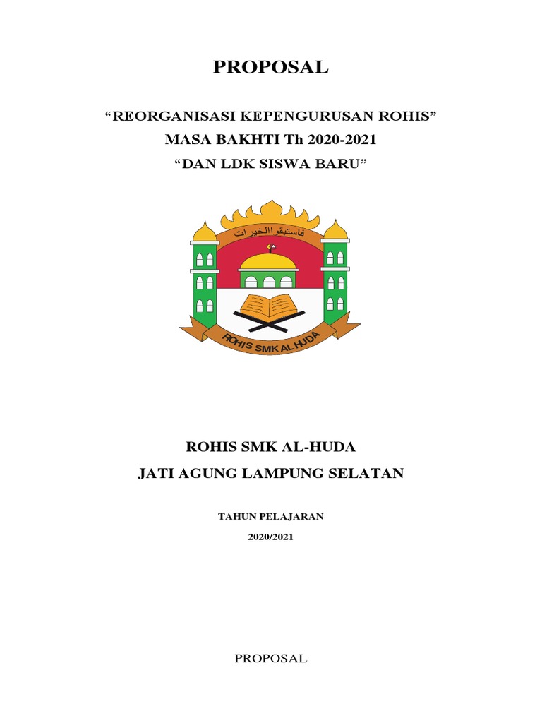 Proposal Mabit Rohis | PDF