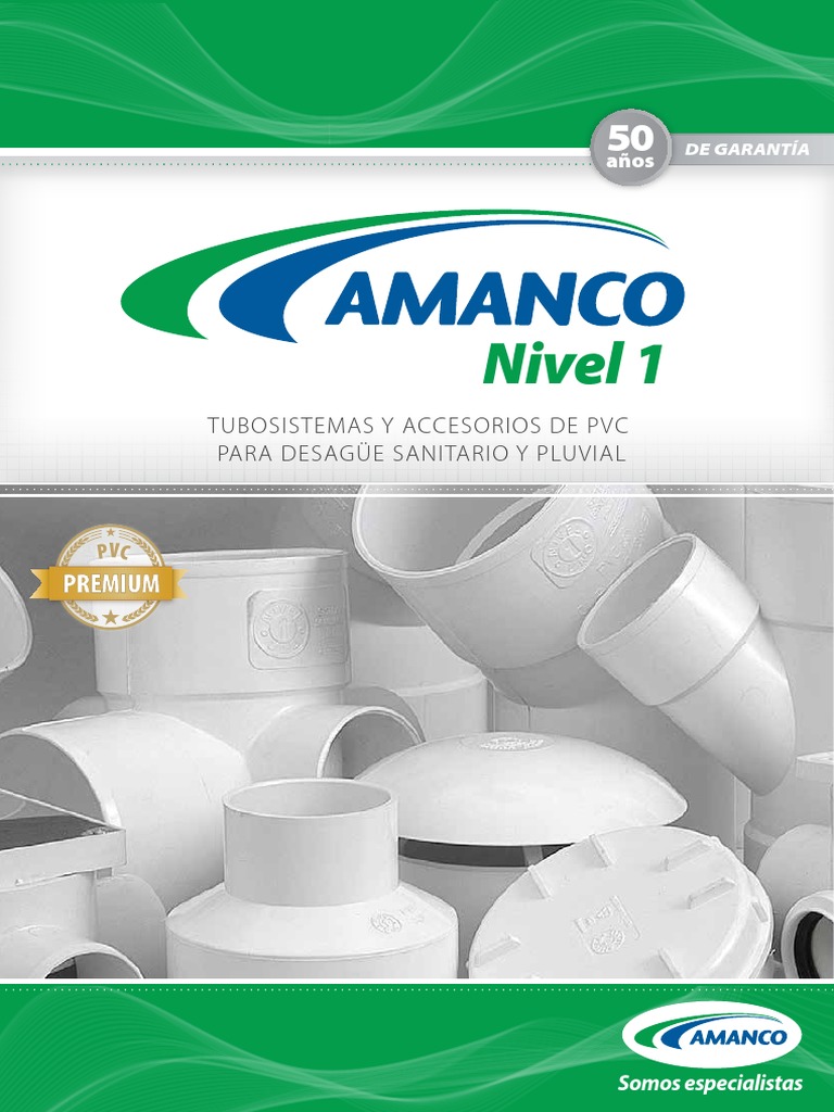 Catálogo Amanco PVC 2024 | PDF | Science | Ciencia y Tecnología