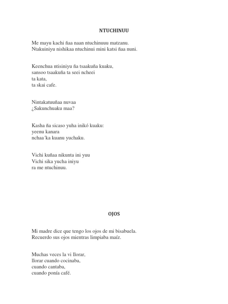 Poemas de Nadia López García | PDF | Naturaleza