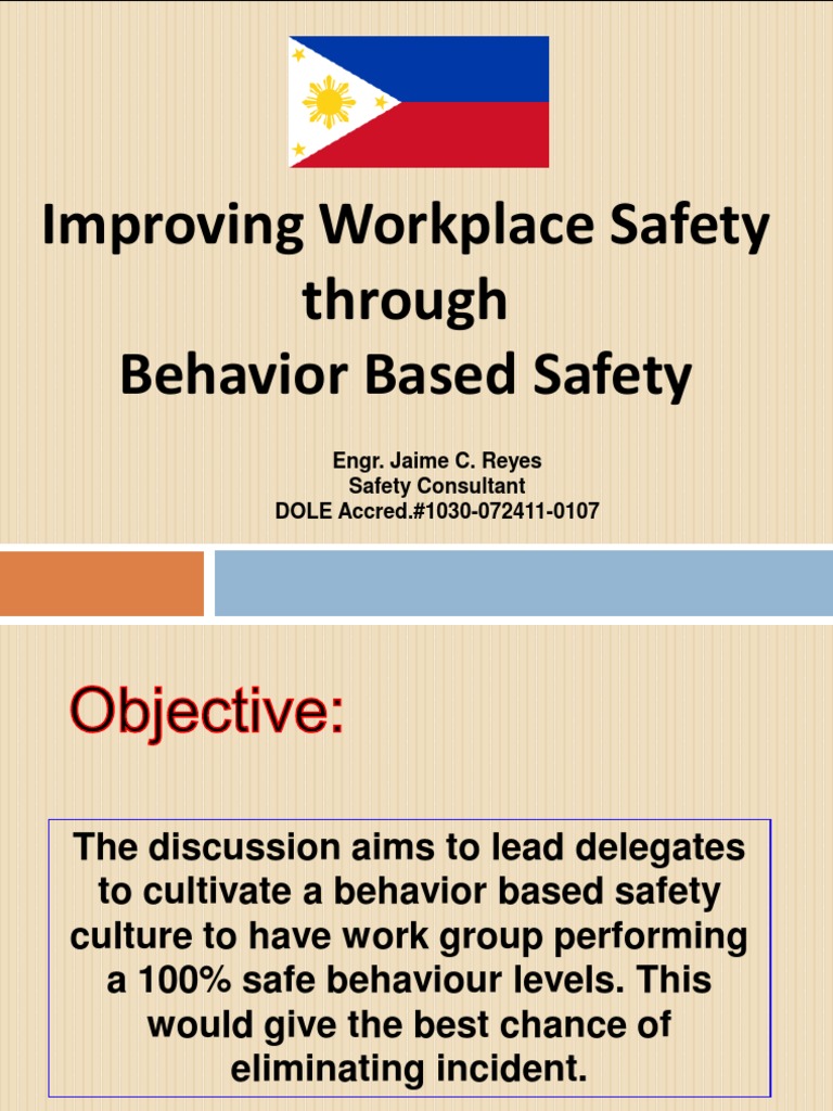 Improving Workplace Safety Through Behavior Based Safety | PDF | Safety ...