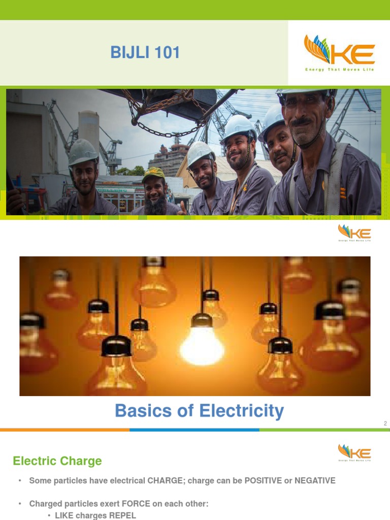 Electricity 101 | PDF | Electric Current | Electric Power