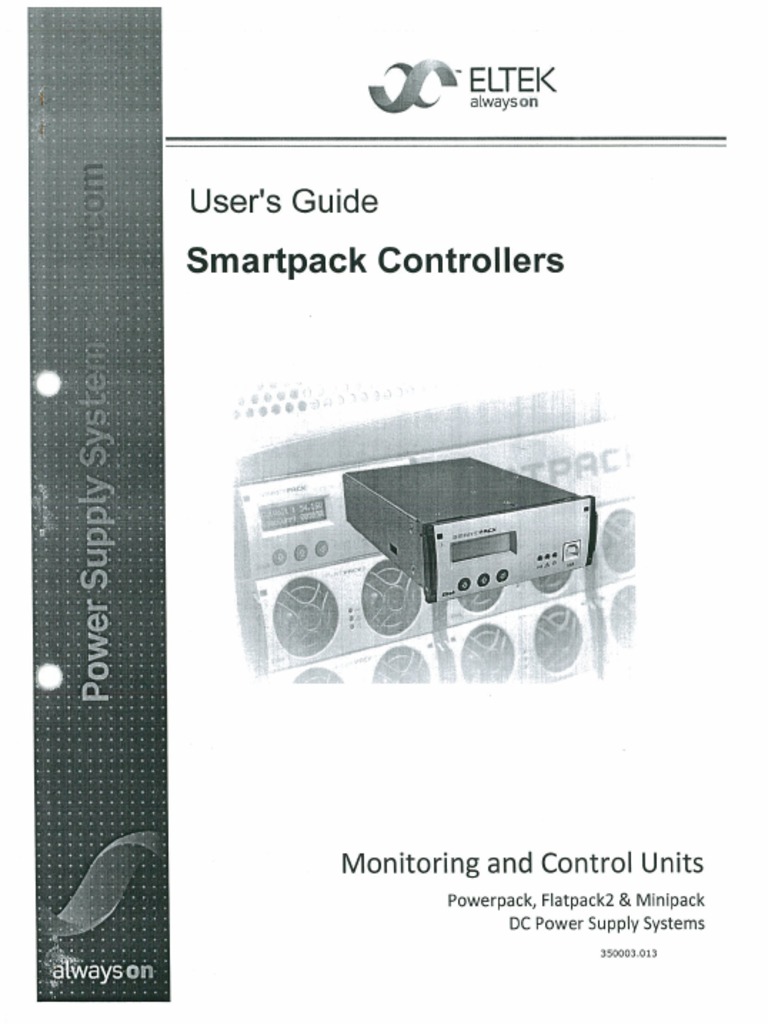 User's Guide Smartpack Controllers. Monitoring & Control Units Powerpack, Flatpack2 & Minipack | PDF
