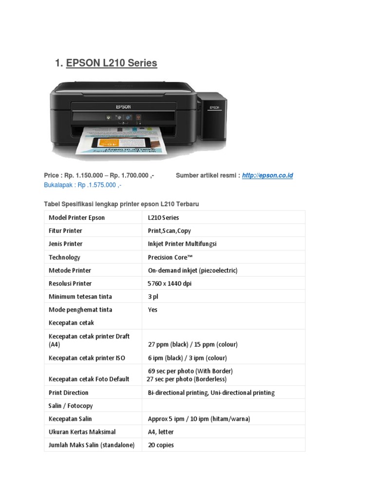 Contoh Surat Pengajuan Printer | PDF