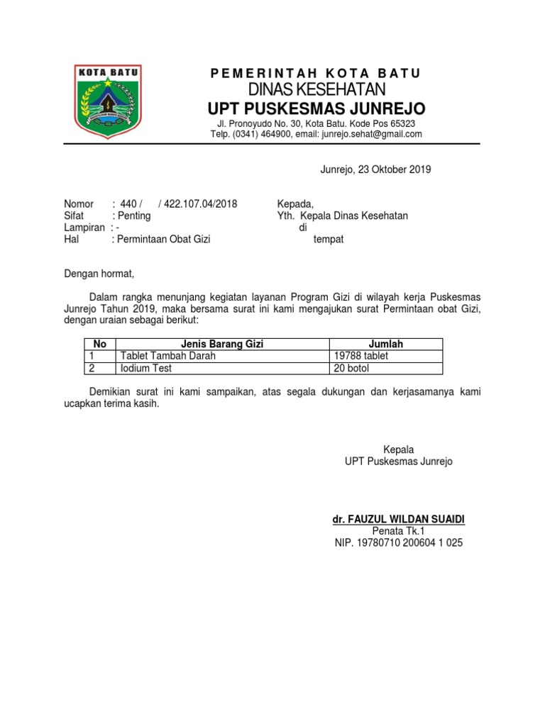 Surat TTD | PDF