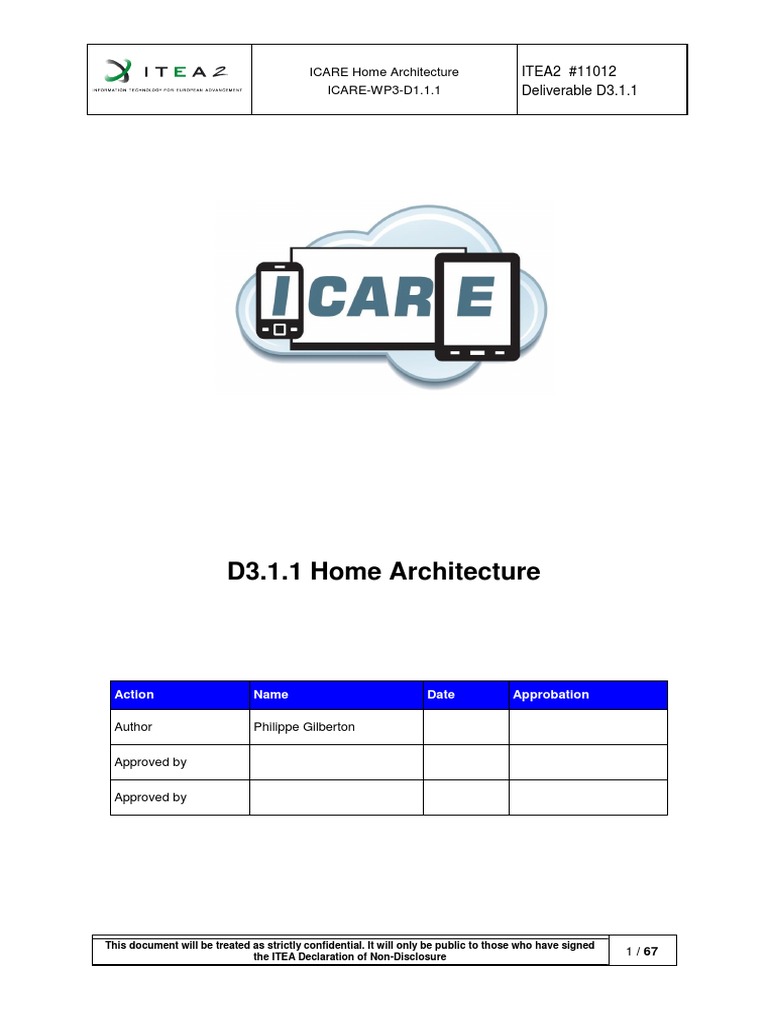 ICARE - Home Architecture | PDF | Fiber To The X | Digital Subscriber Line
