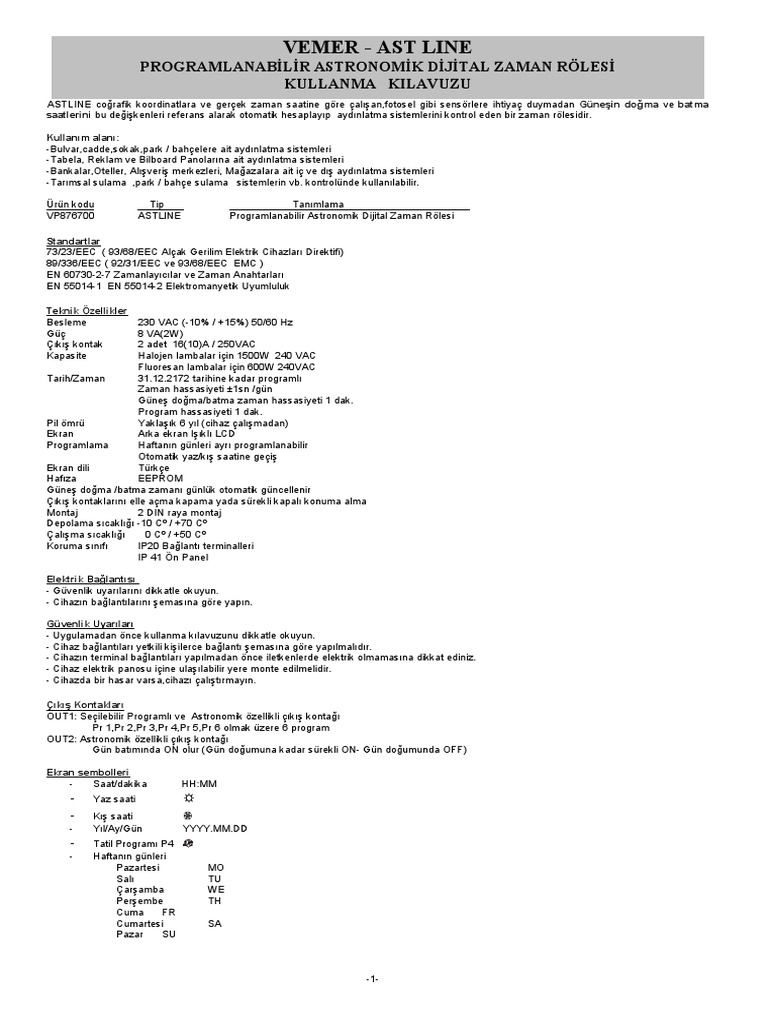 Ast Line TR | PDF