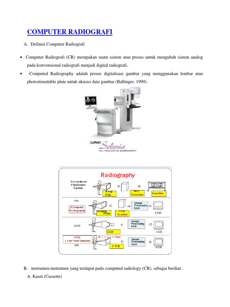 Computer Radiografi | PDF | Sains & Matematika | Komputer