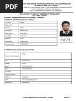 IIISLA Membership Application Guide | PDF | Identity Document | Insurance