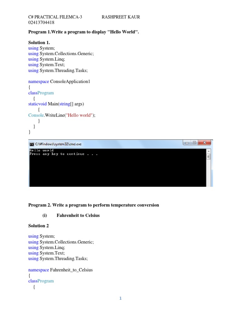 C# File | PDF | C Sharp (Programming Language) | Mode (Statistics)