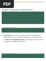 Guidelines for RRL in PPT Presentations | PDF