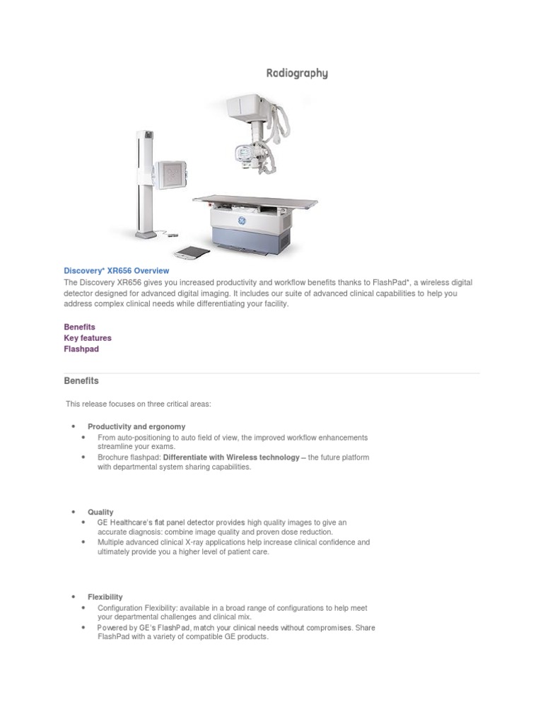 Discovery 656 | PDF | Radiography | Computing