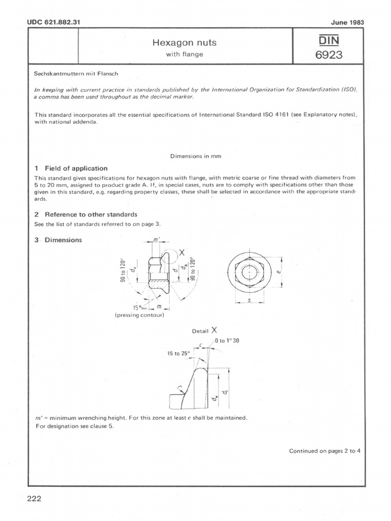 Din 6923 PDF | PDF